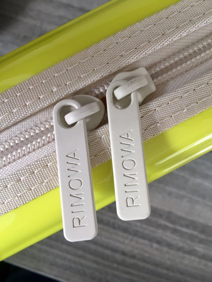 Rimowa (Yellow, Glossy, Hard Case) Airline Travel Amenity Kit, Hobbies ...