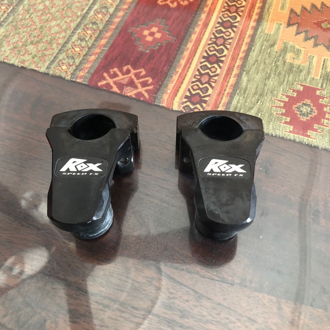 Rox Handlebar Risers, Motorcycles, Motorcycle Accessories on Carousell