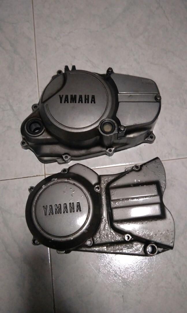Rxz engine casing, Motorcycles, Motorcycle Accessories on Carousell