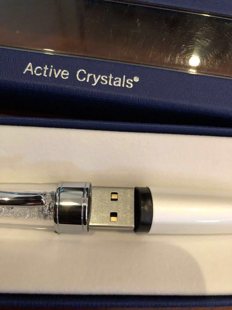 SWAROVSKI USB Pen, Luxury, Accessories on Carousell