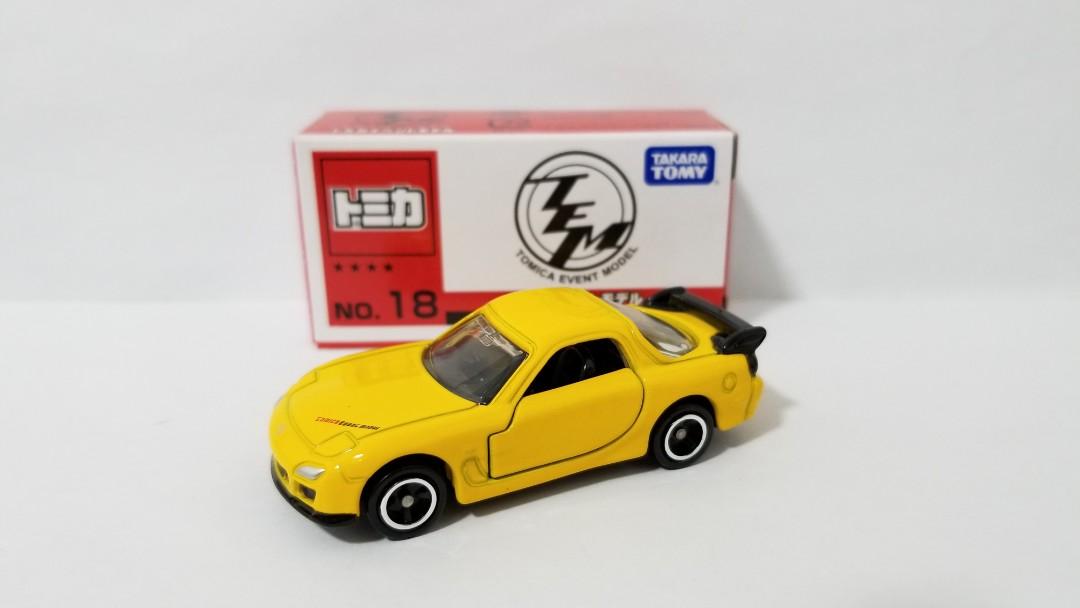 Takara Tomy Tomica Event Model TEM 18 Mazda RX-7 RX7 FD3S, 興趣及遊戲, 玩具 ...