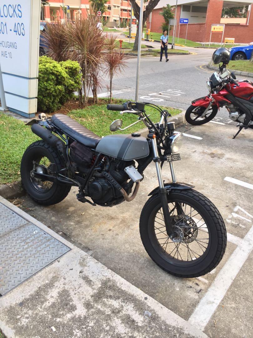 TW200 custom tracker, Motorcycles, Motorcycles for Sale, Class 2B on ...