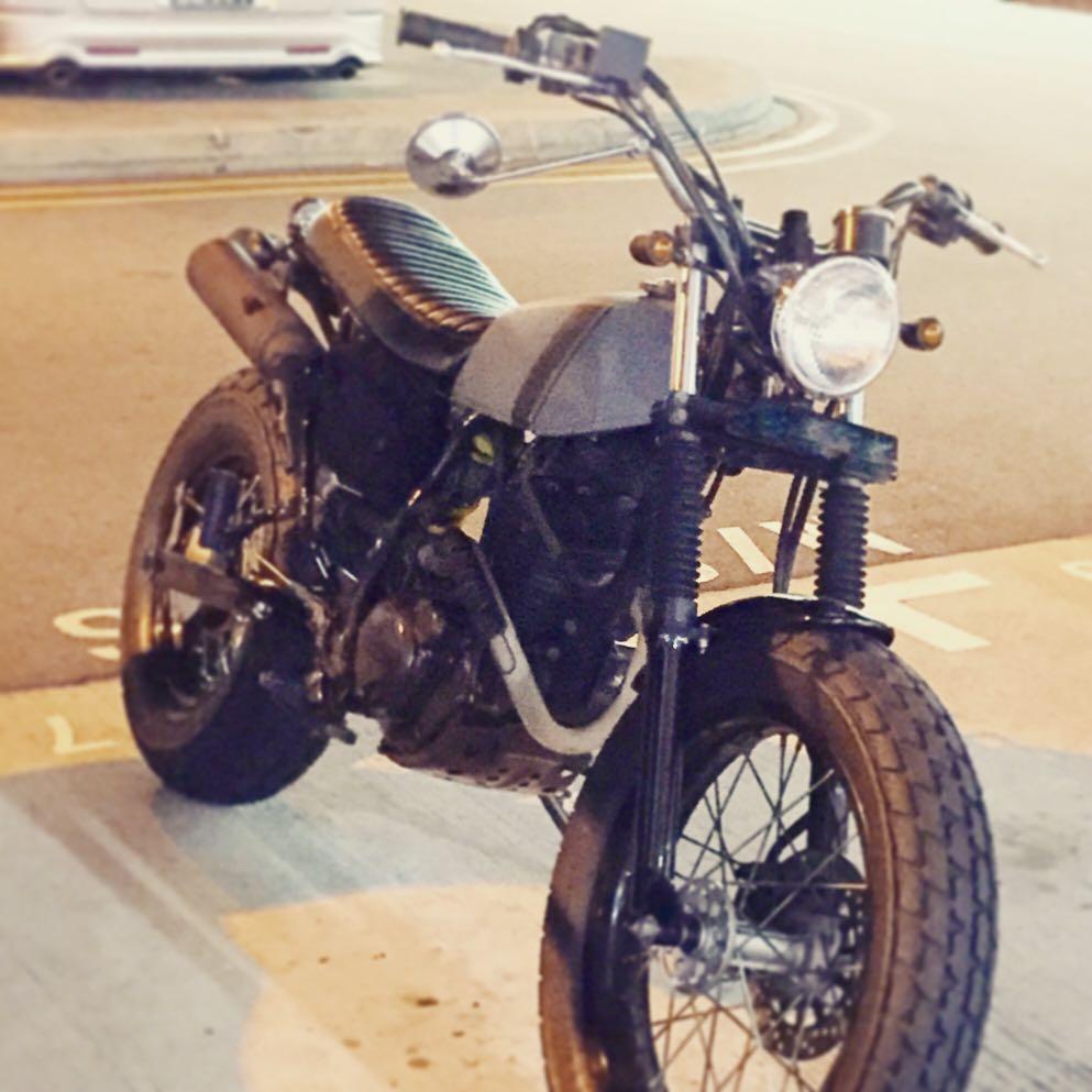 TW200 custom tracker, Motorcycles, Motorcycles for Sale, Class 2B on ...