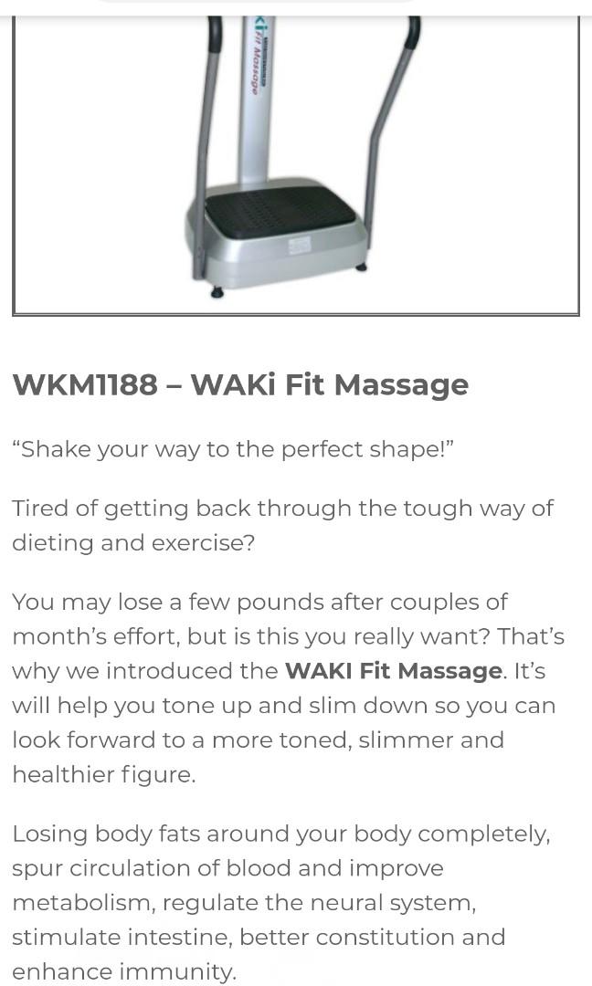 Waki Fit Massage, Sports Equipment, Other Sports Equipment and Supplies ...