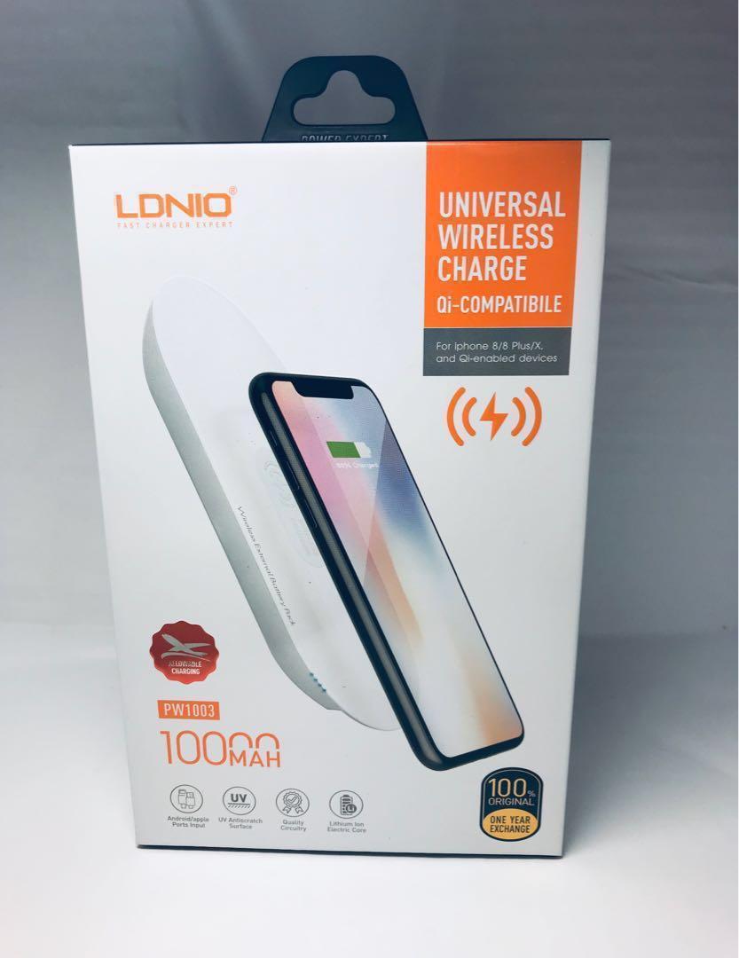 Wireless Powerbank 10000mAh LDNIO, Mobile Phones & Gadgets, Mobile ...