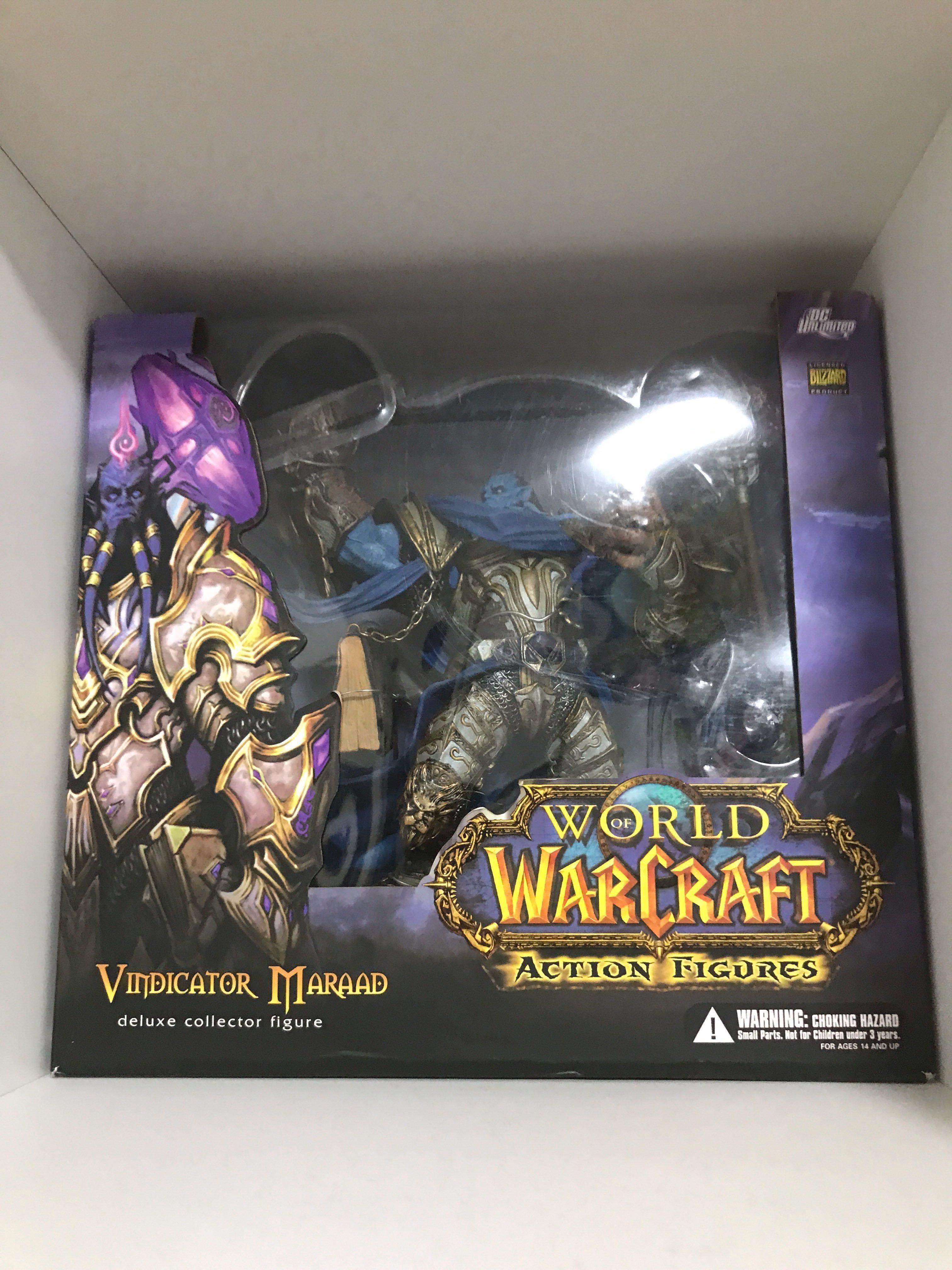 World of Warcraft Delaney Paladin PVC Figure (DC Unlimited & Blizzard ...