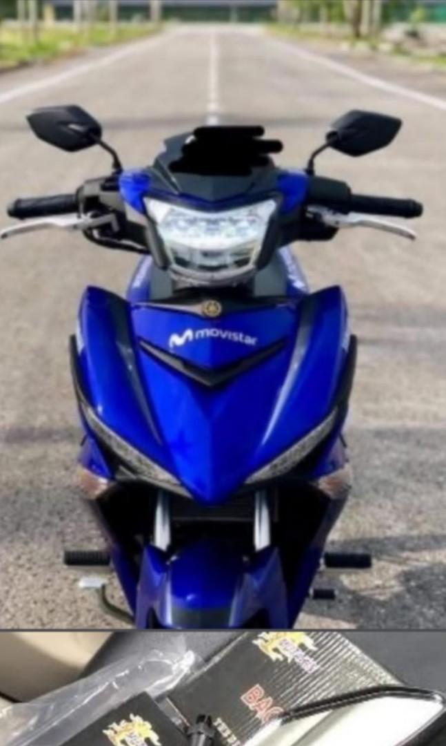 Yamaha Sniper/Y15ZR Small Side Mirror, Motorcycles, Motorcycle ...