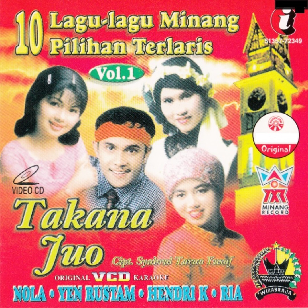 10 Lagu-Lagu Minang Pilihan Terlaris Vol.1 Karaoke VCD, Hobbies & Toys, Music & Media, CDs ...