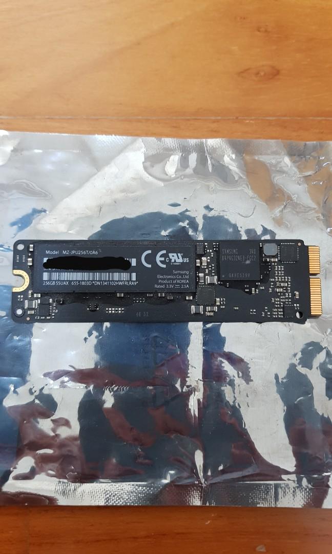 Apple SSD 256GB MZ-JPU256T/0A6 655-1803D, Computers & Tech, Parts ...