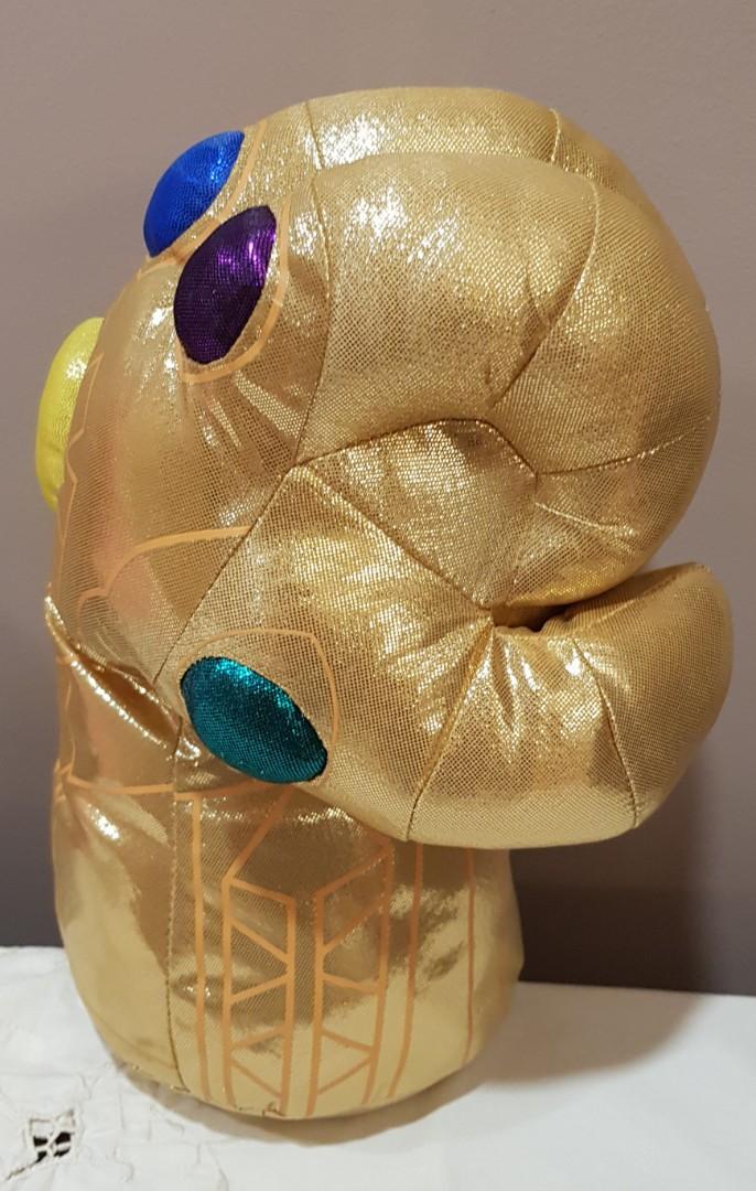 Authentic Avengers Endgame Infinity Gauntlet Premium Plush, Hobbies ...