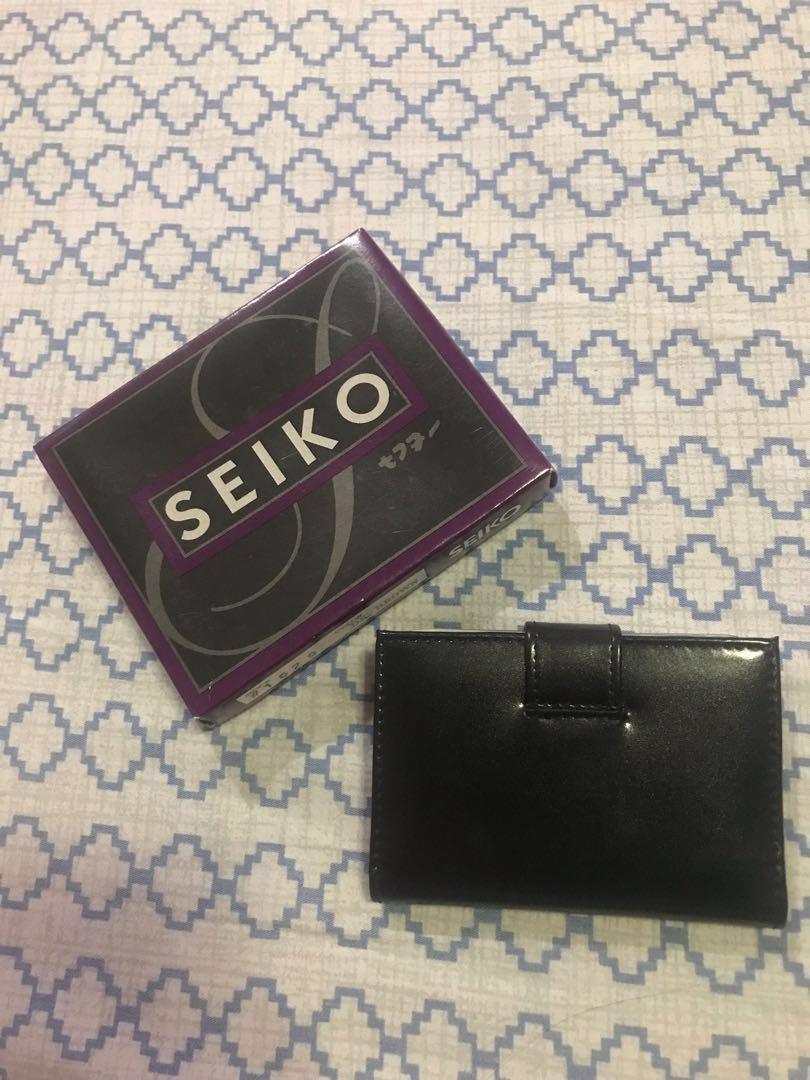 authentic brand new seiko card holder, Women's Fashion, Bags & Wallets ...