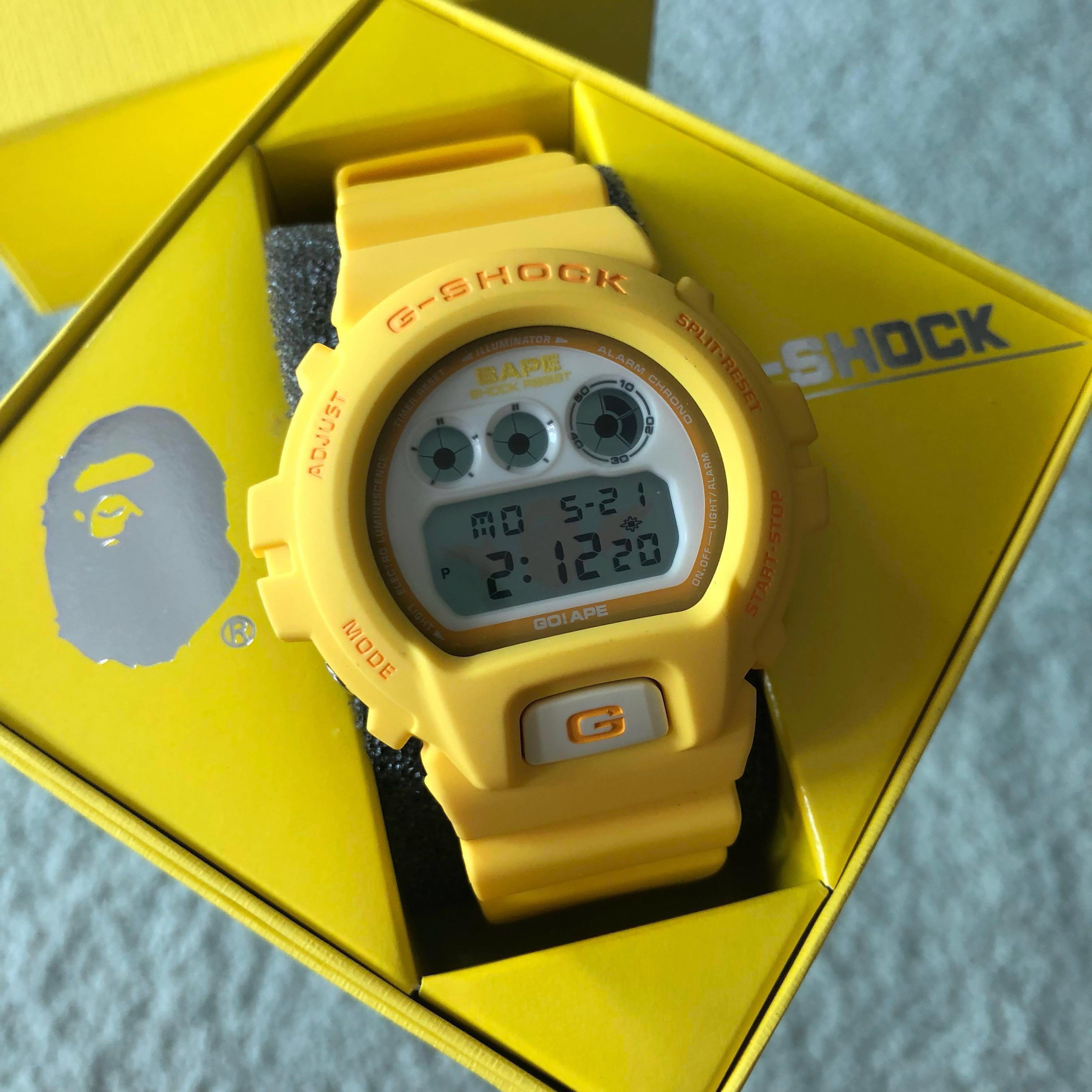 BAPE x CASIO G-SHOCK LIMITED EDITION WATCH, Mobile Phones & Gadgets ...