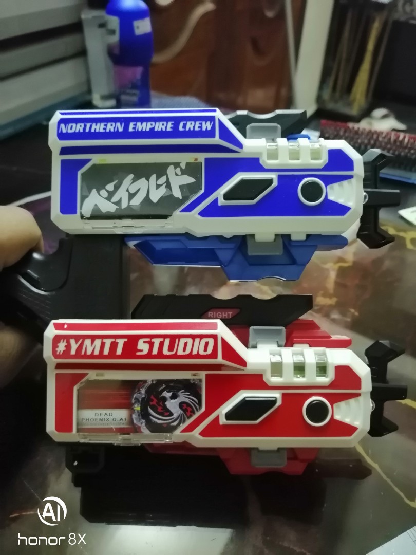 BEYBLADE BEYLOGGER STICKER, Hobbies & Toys, Toys & Games on Carousell
