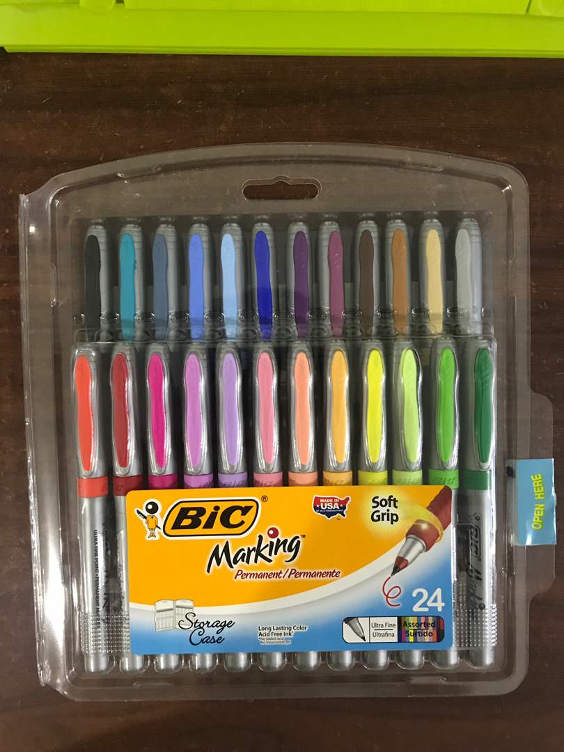 BIC Marking Pens (24s), Hobbies & Toys, Stationary & Craft, Craft ...