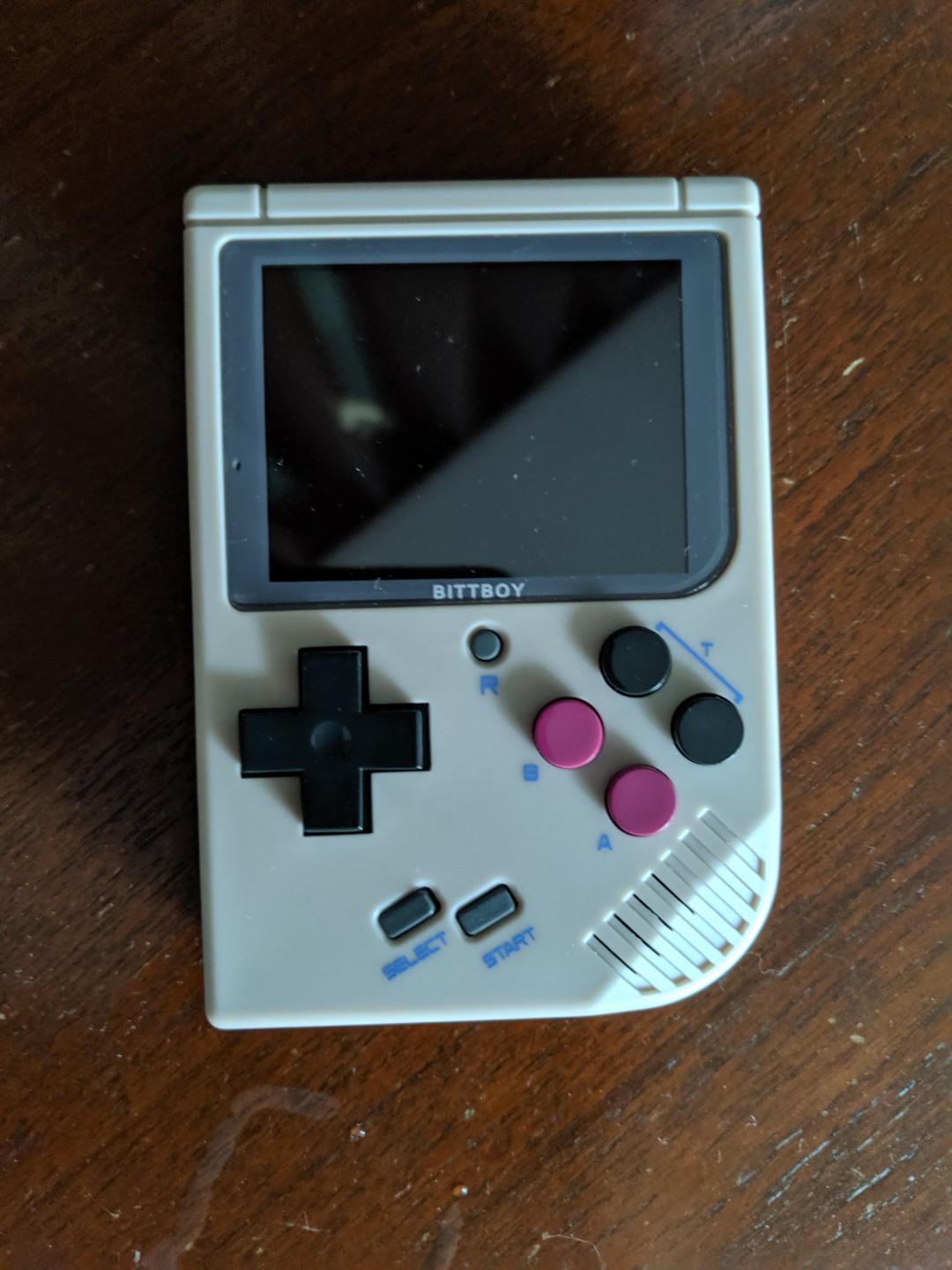 Bittboy retro portable gaming console, Video Gaming, Gaming Accessories ...