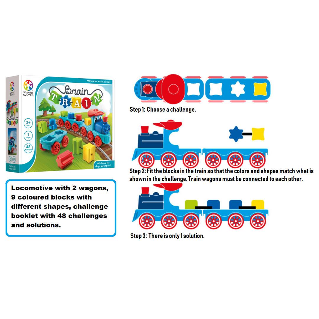 Brain Train By SmartGames, Hobbies & Toys, Toys & Games on Carousell