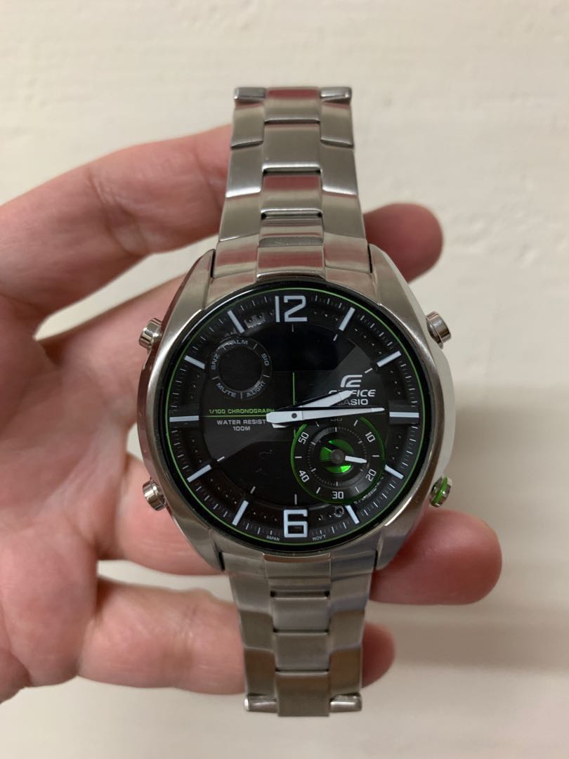 Casio Edifice ERA-100D-1AG (with new battery), Mobile Phones & Gadgets ...