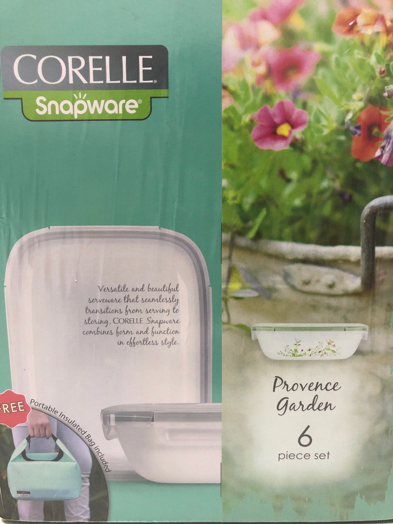 Corelle Snapware - 6 Piece Set, Furniture & Home Living, Kitchenware ...