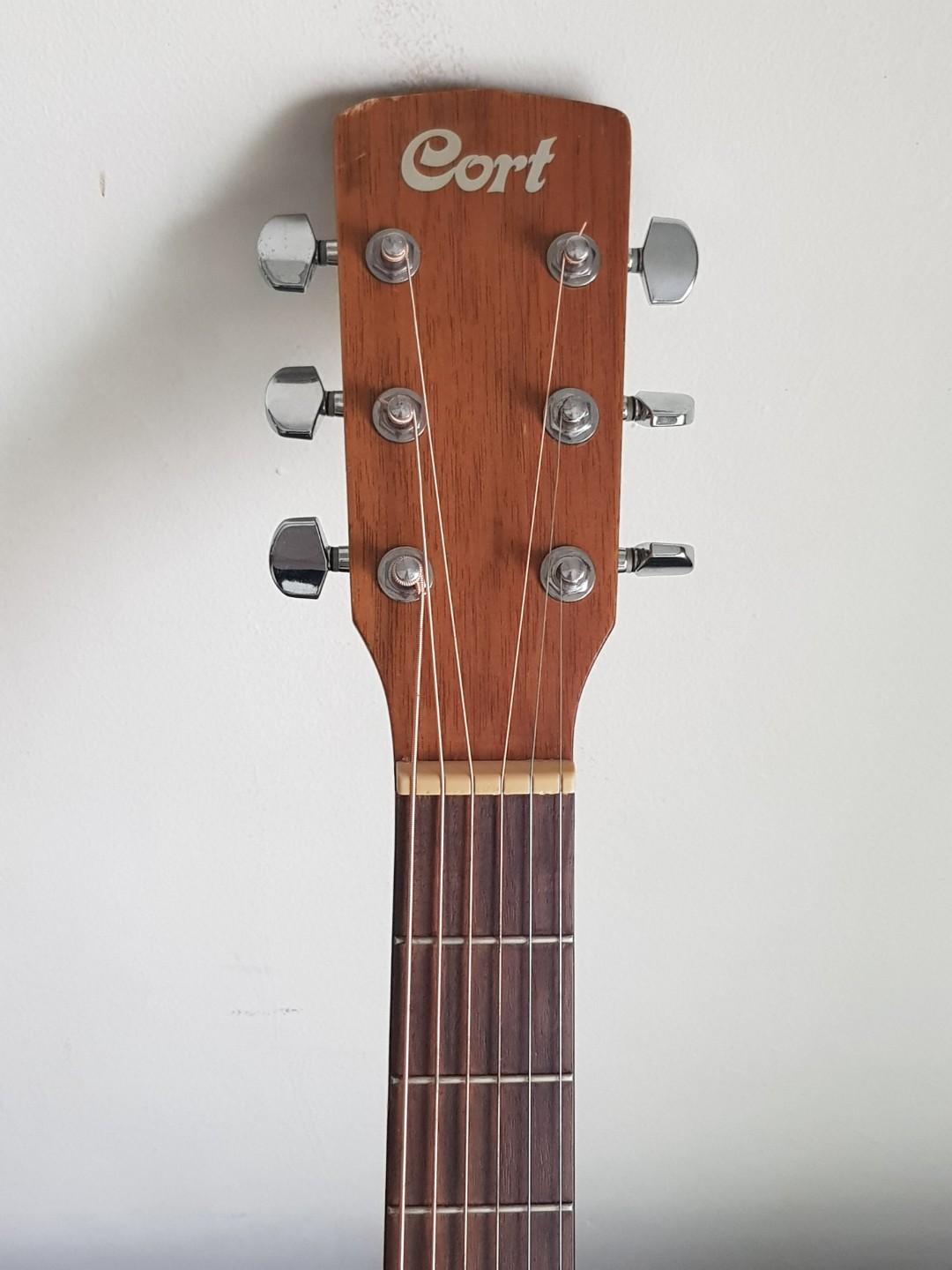 Cort Acoustic Guitar, Hobbies & Toys, Music & Media, Musical ...