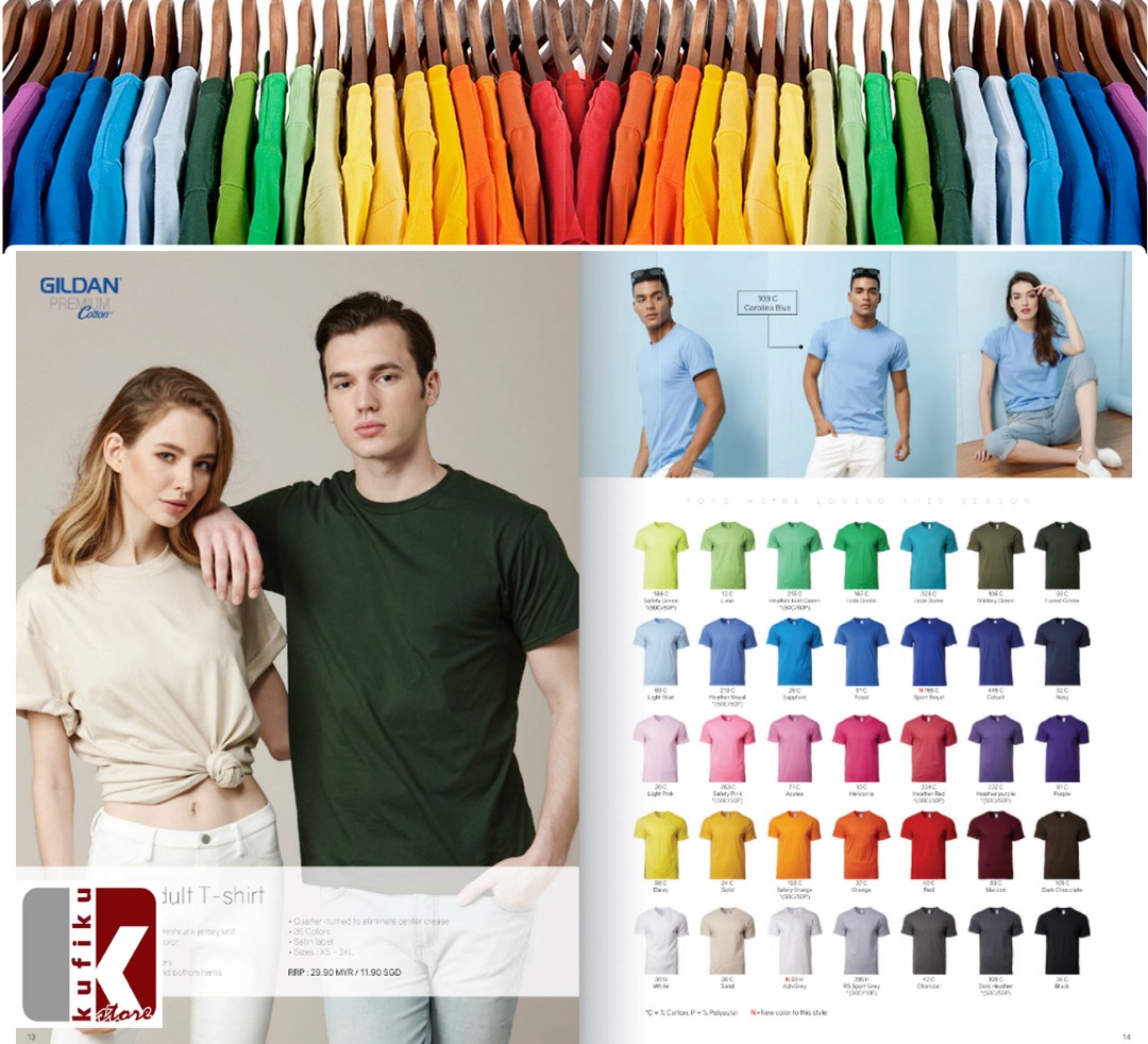 Gildan Premium Cotton, Men's Fashion, Coats, Jackets and Outerwear on ...