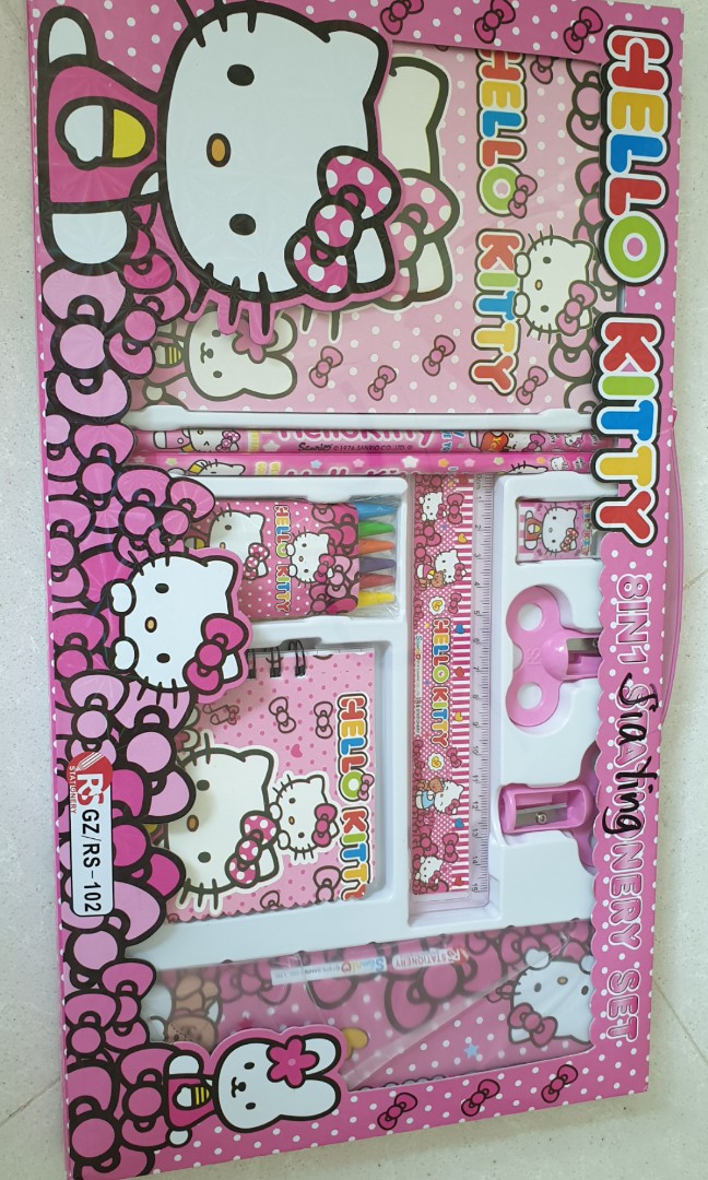 Hello Kitty Stationery Set, Hobbies & Toys, Stationery & Craft ...