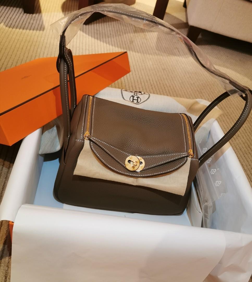 Hermes Lindy, Women's Fashion, Bags & Wallets, Tote Bags on Carousell