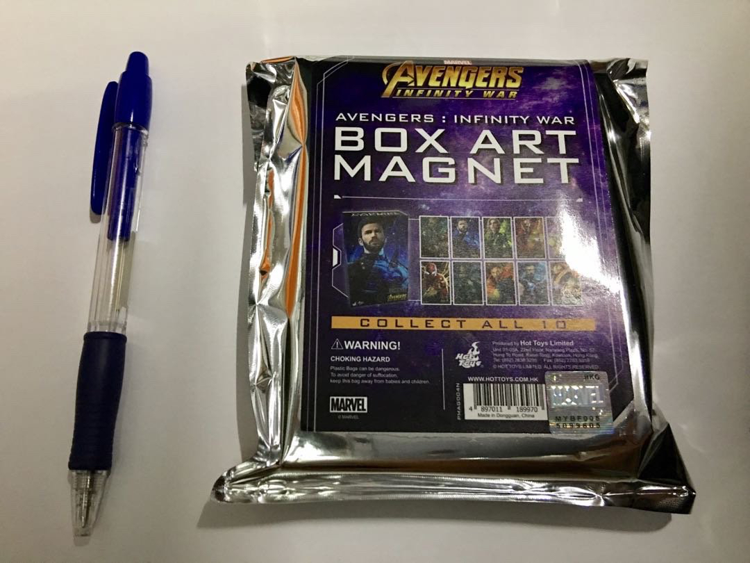 Hot Toys Box Art Magnet Iron Man mark L, 興趣及遊戲, 玩具 & 遊戲類 - Carousell