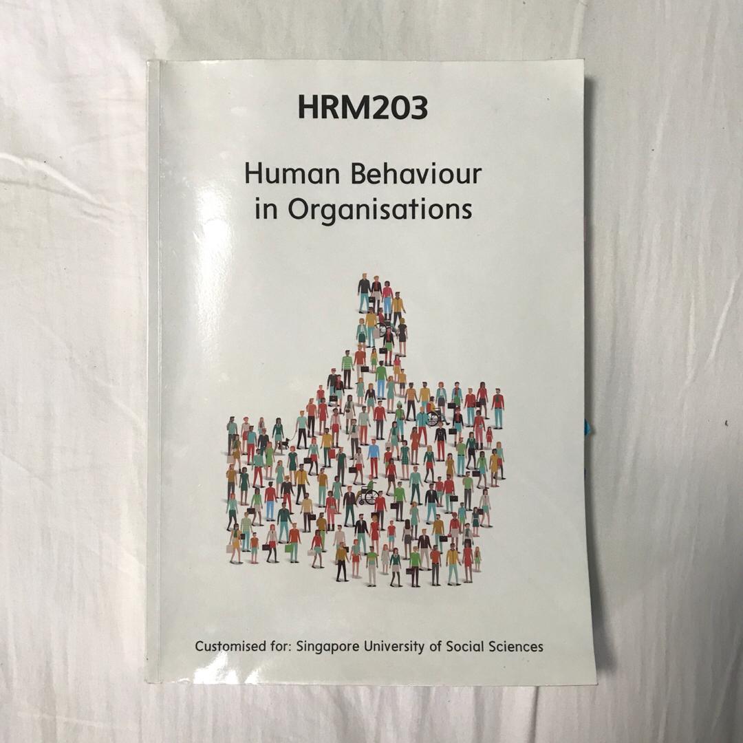 HRM203 Human Behaviour in Organisations textbook , Hobbies & Toys ...