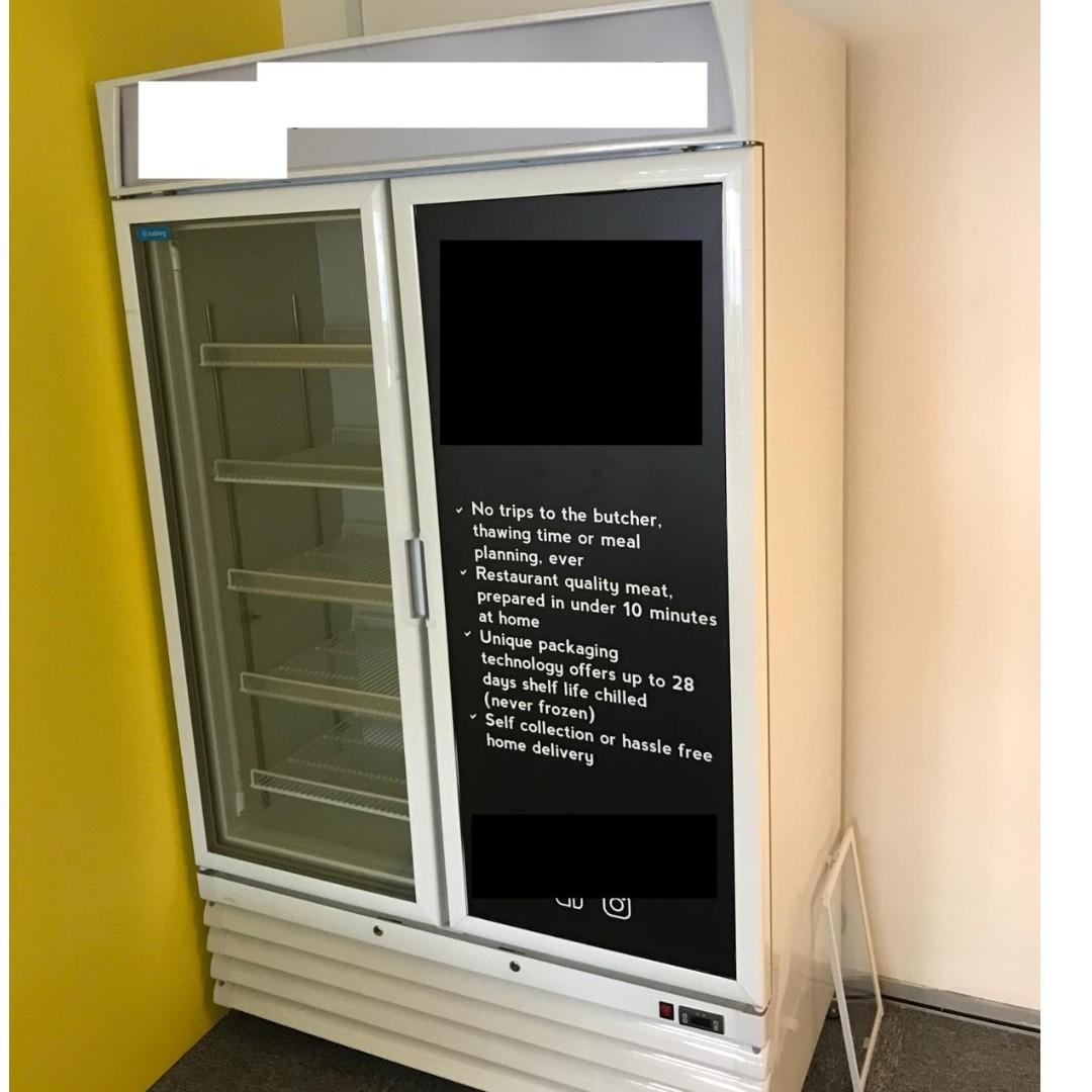 Iceberg Display Fridge - Double Door, Illuminated, TV & Home Appliances ...