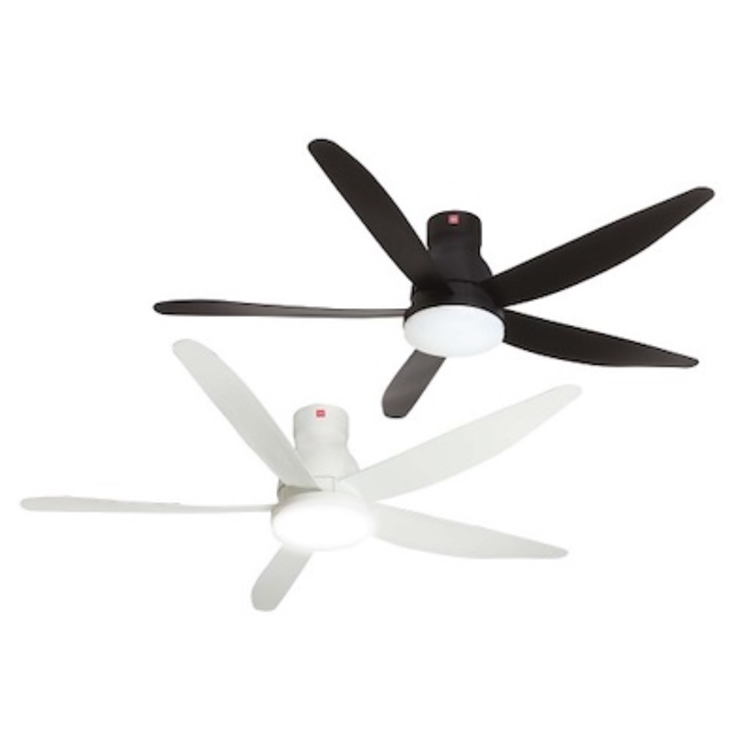 KDK U60FW Ceiling Fan with Led Light Kit ( 60"Inch ), Furniture & Home ...
