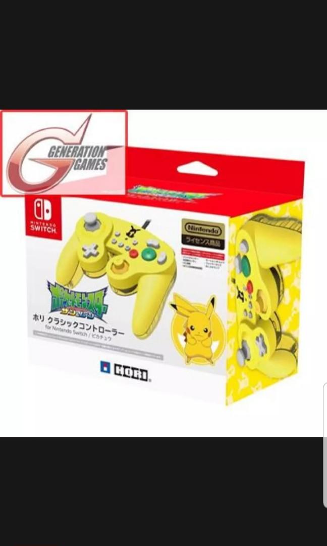 LIMITED EDITION PIKACHU GAMECUBE CONTROLLER, Video Gaming, Gaming ...