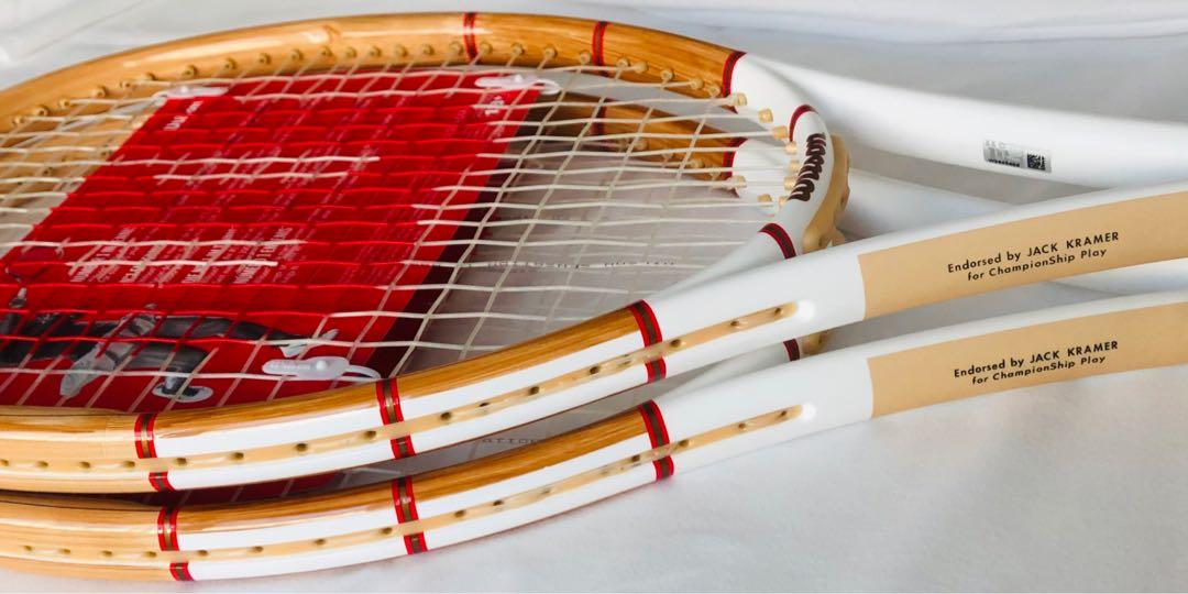 Limited editions Wilson Jack Kramer tennis racket, Sports Equipment ...