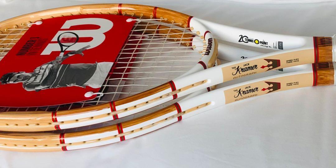 Limited editions Wilson Jack Kramer tennis racket, Sports Equipment ...