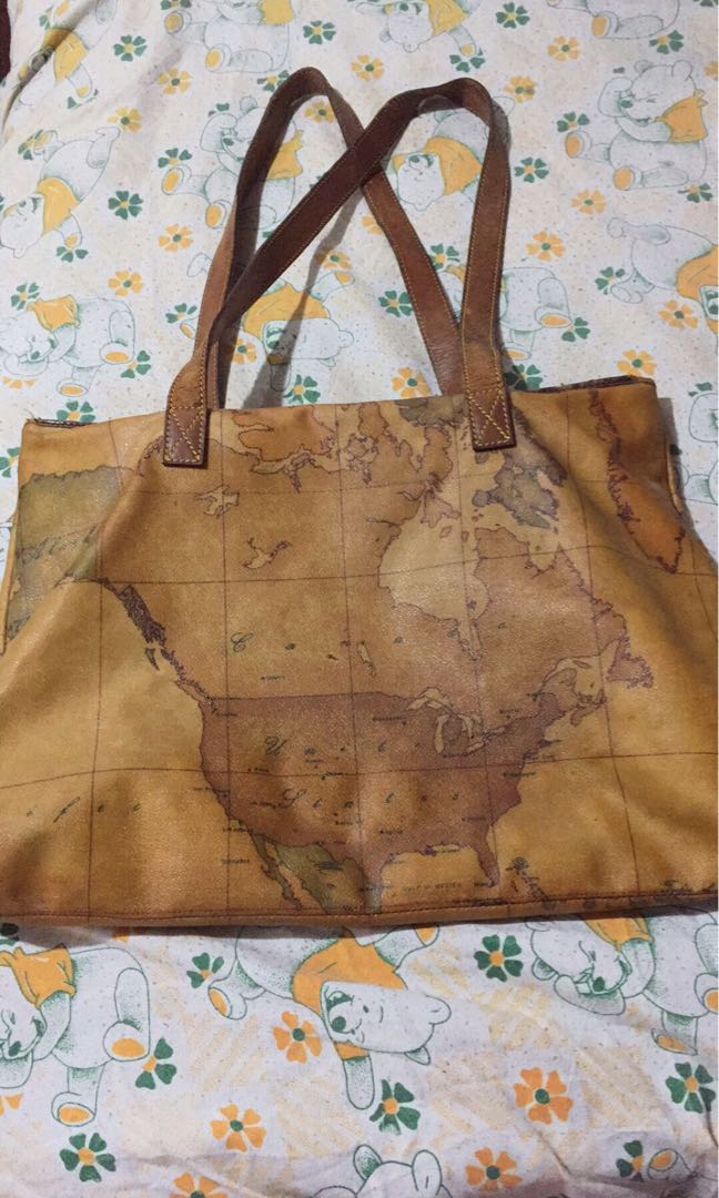 Map bag, Women's Fashion, Bags & Wallets, Tote Bags on Carousell