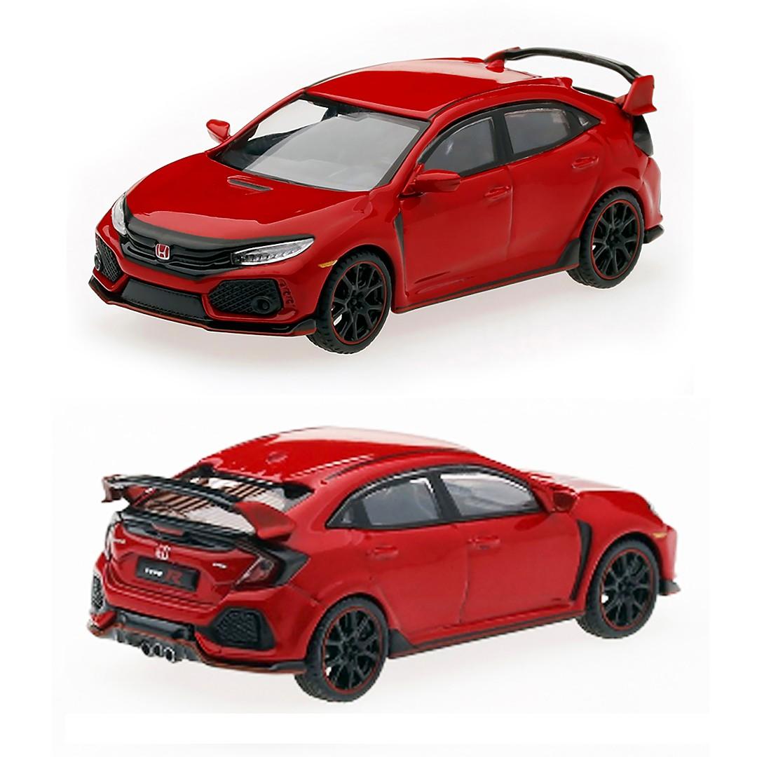 Mini GT #12 Honda Civic FK8 Type R Rallye Red (Right Hand Drive Version ...