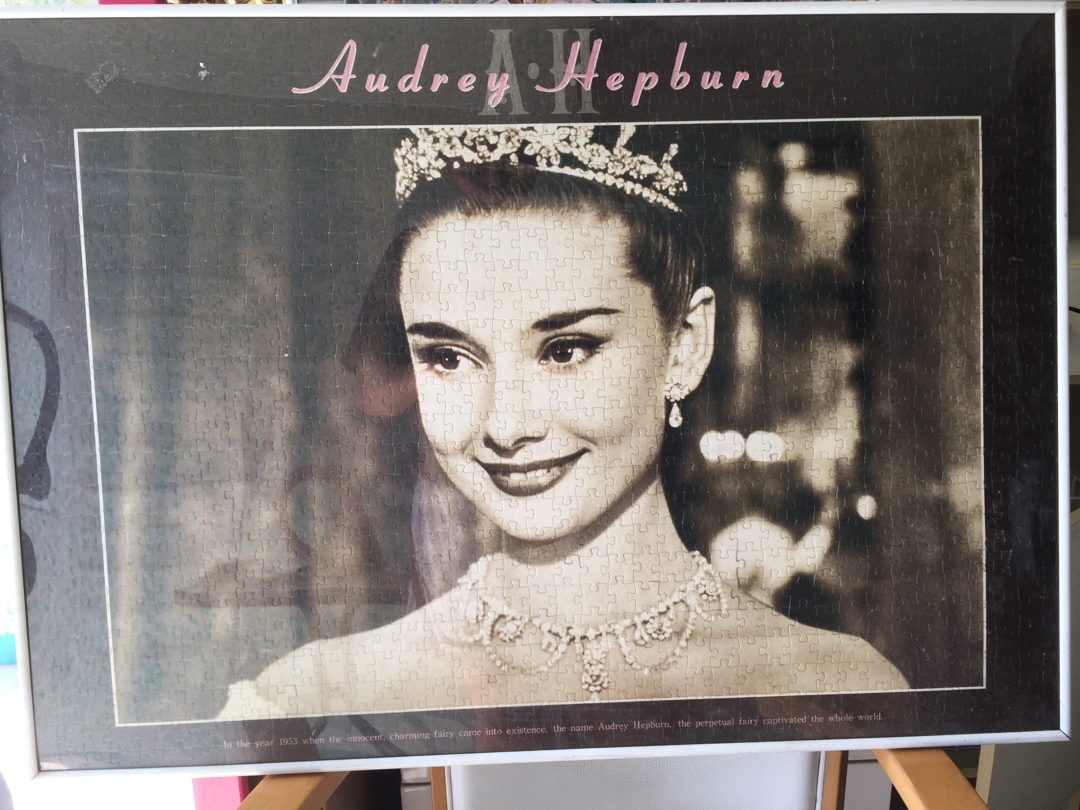 PUZZLE IMAGE OF AUDREY HEPBURN, Hobbies & Toys, Stationary & Craft, Art ...
