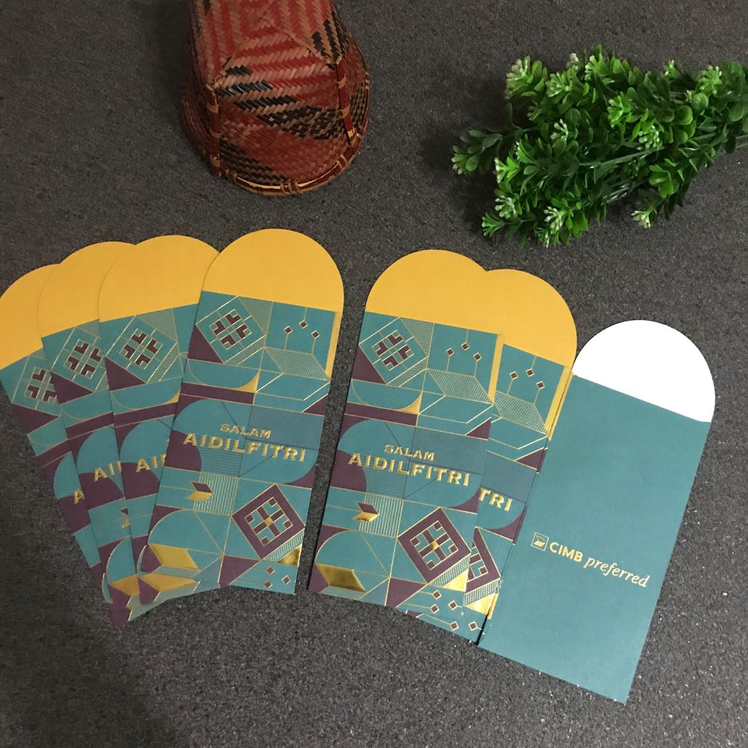 Sampul Duit Raya CIMB preferred 2019, Hobbies & Toys, Stationery ...