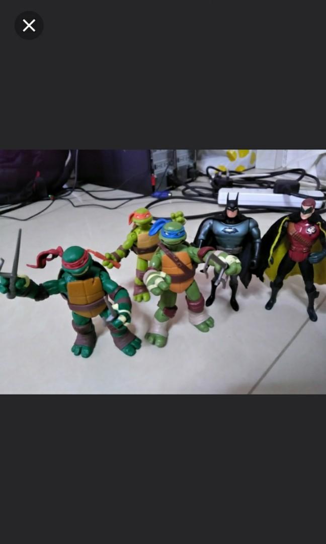 Tmnt vs batman & robin teenage mutant ninja turtles, Hobbies & Toys ...