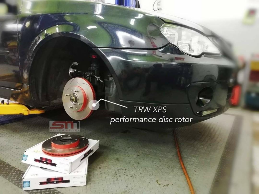 TRW XPS sport performance brake disc rotor, Auto Accessories on Carousell