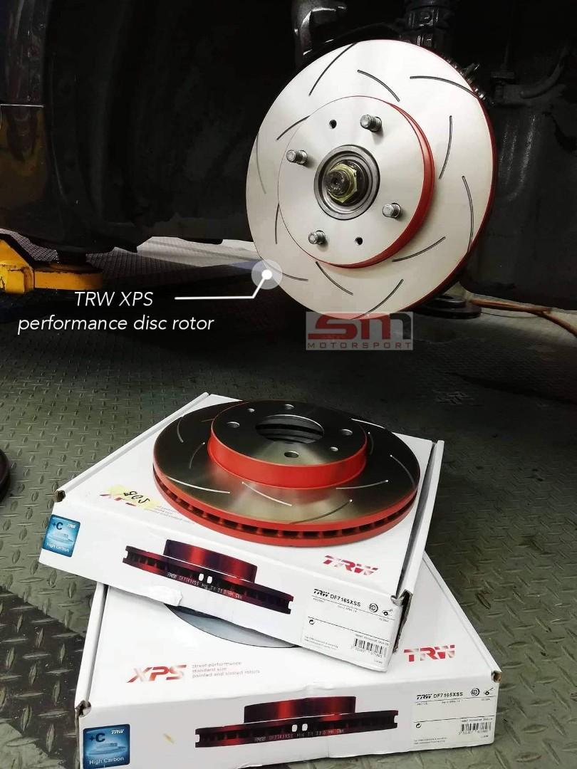 TRW XPS sport performance brake disc rotor, Auto Accessories on Carousell