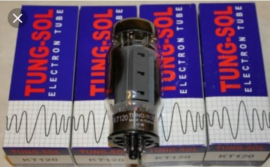 Tung Sol KT120 Amplifier Tube, Audio, Other Audio Equipment on Carousell