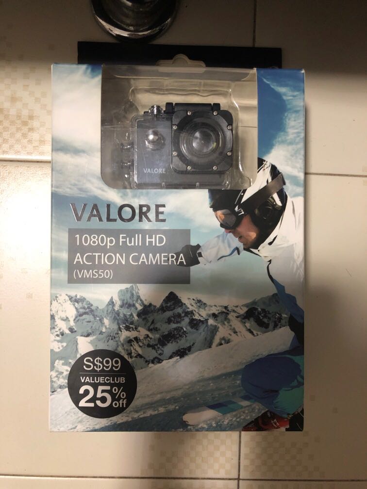 Valore Action Camera, Photography, Cameras on Carousell
