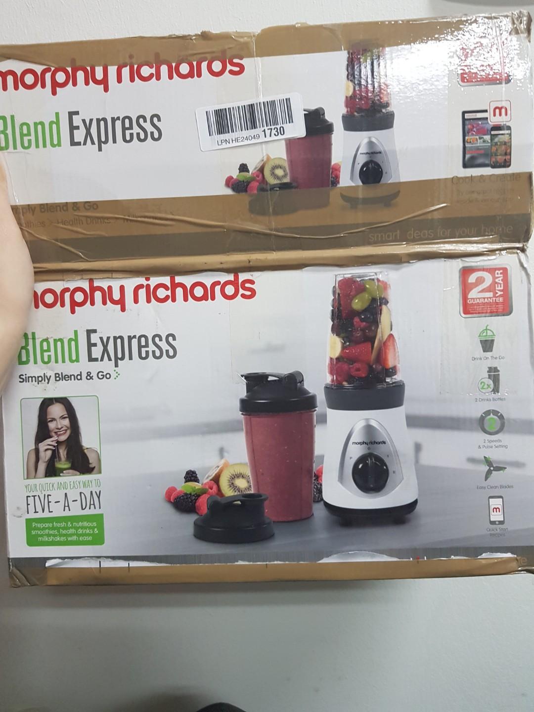 694) Morphy Richards Blend Express 403035 300w Blender, TV & Home Appliances, Kitchen Appliances ...