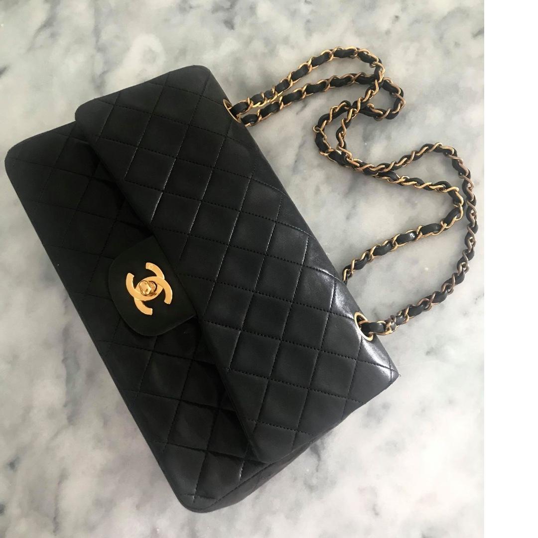 SOLD Authentic Chanel Hand Bag, Luxury, Bags & Wallets on Carousell