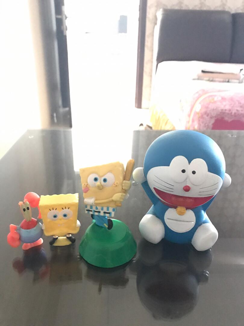 boneka spongebob doraemon, Toys & Collectibles, Mainan di Carousell