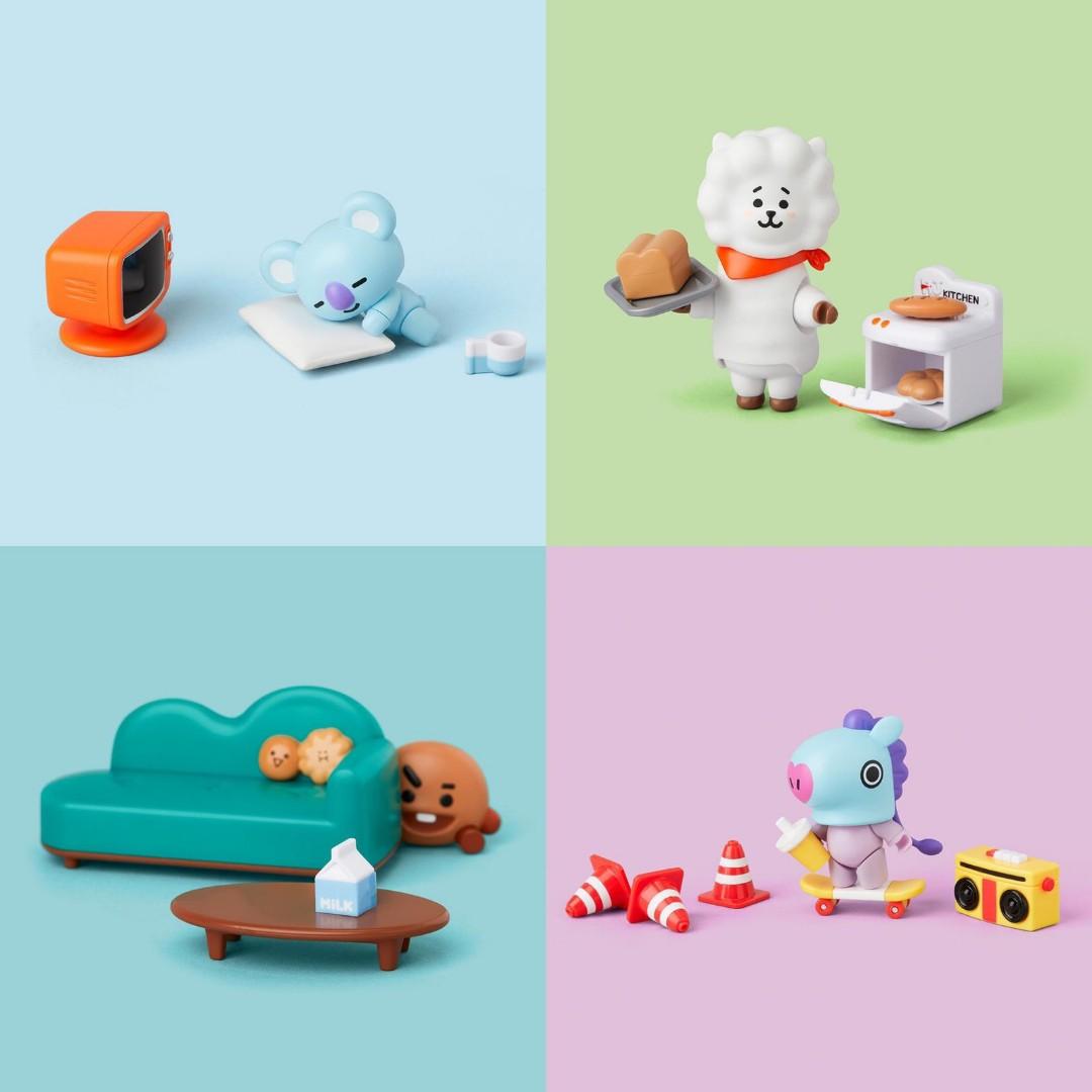 BTS BT21 Collectible Figure Series, Hobbies & Toys, Memorabilia ...