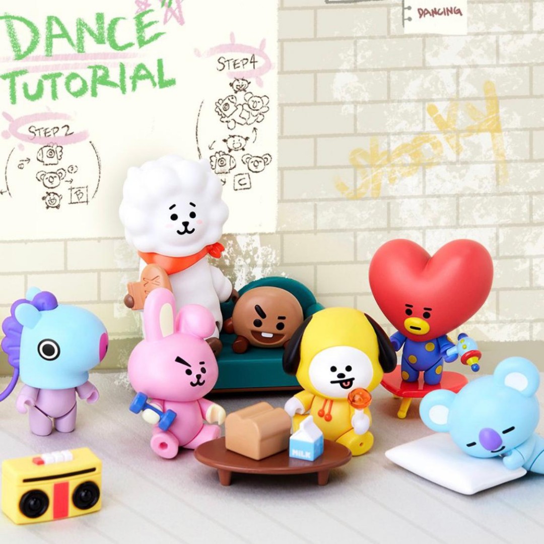 BTS BT21 Collectible Figure Series, Hobbies & Toys, Memorabilia ...