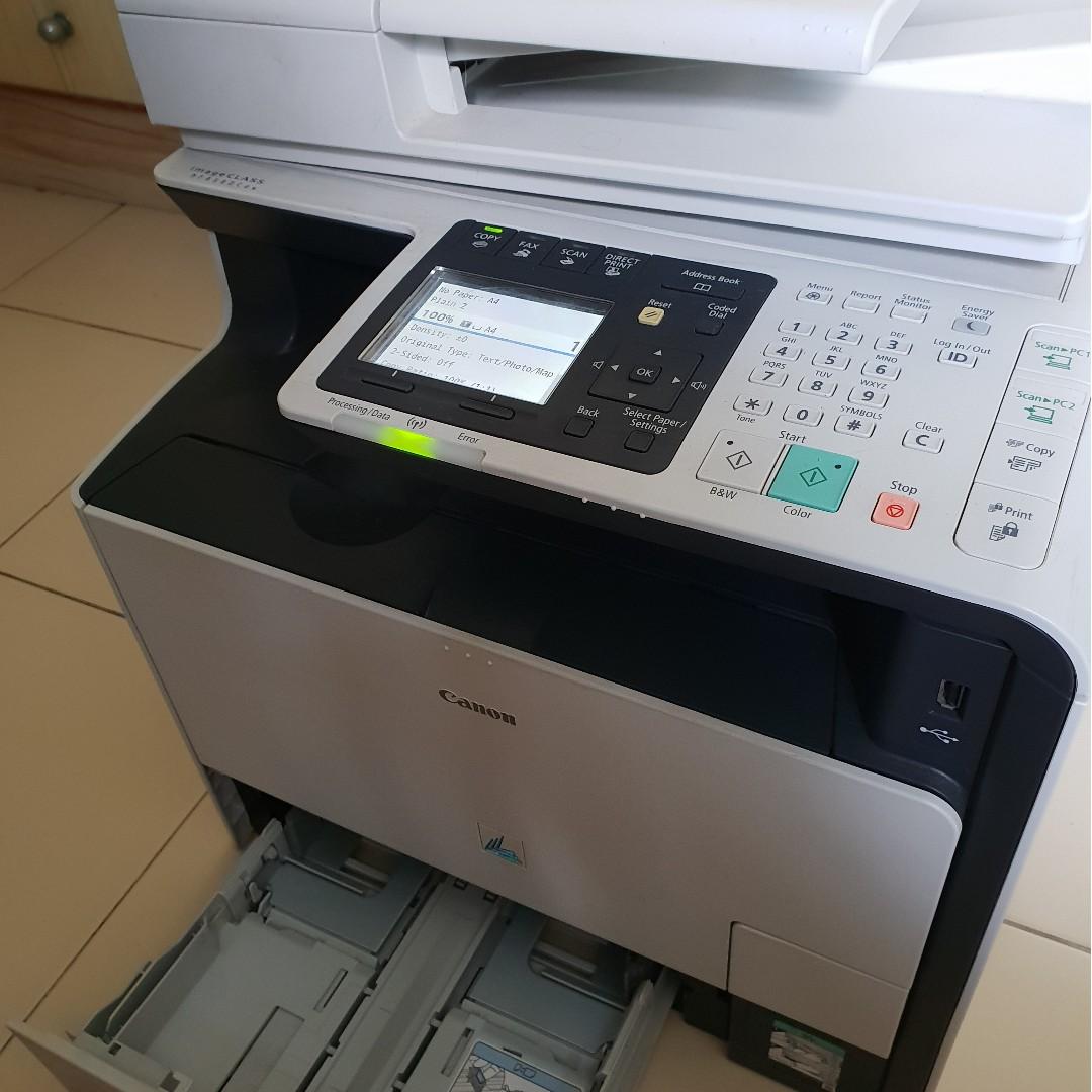 Canon ImageClass MF8580Cdw laser colour printer (My loss is your gain ...