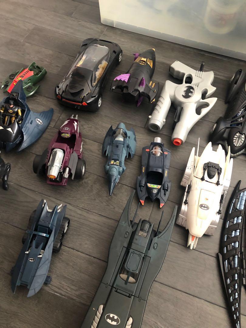 Collection of 90s Batman Vehicles, Hobbies & Toys, Toys & Games on ...