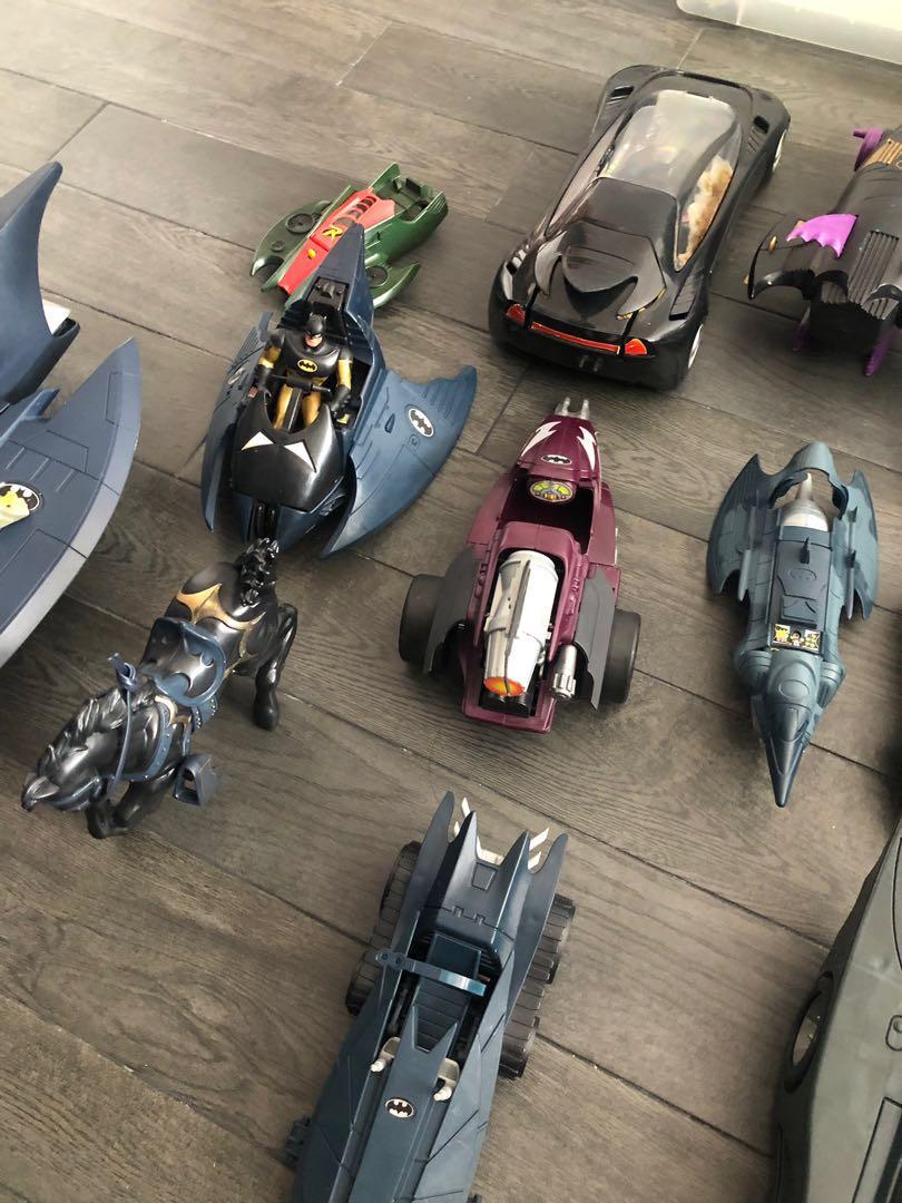 Collection of 90s Batman Vehicles, Hobbies & Toys, Toys & Games on ...